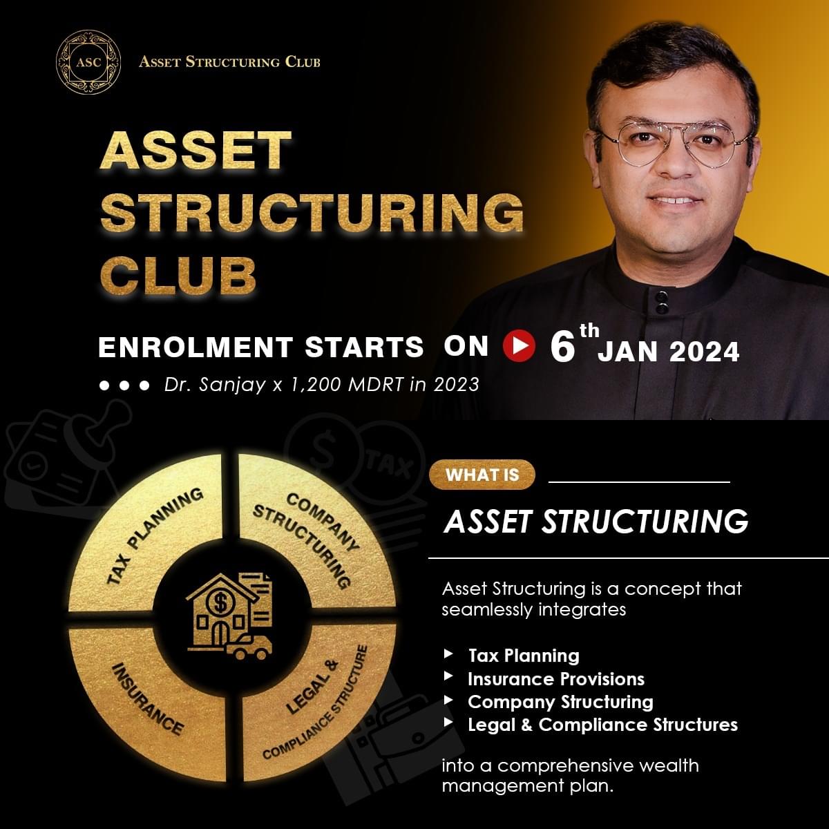 Asset Structuring Club by Dr. Sanjay Tolani
